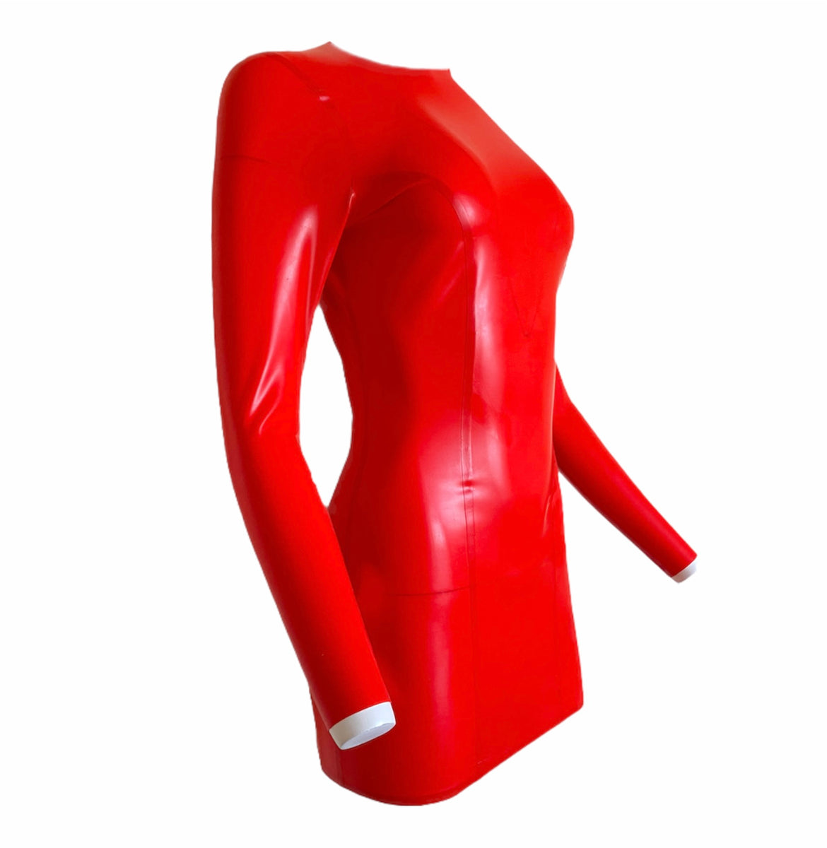 Latex Long Sleeve Micro Mini Dress – Black Sheep Latex