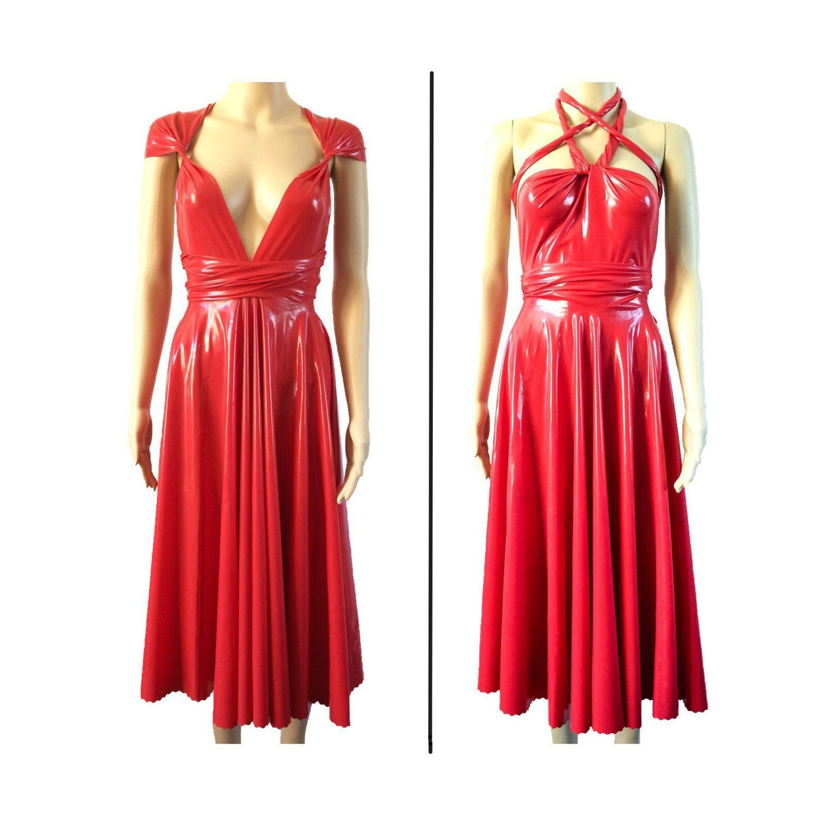 Latex Infinity Dress – Black Sheep Latex